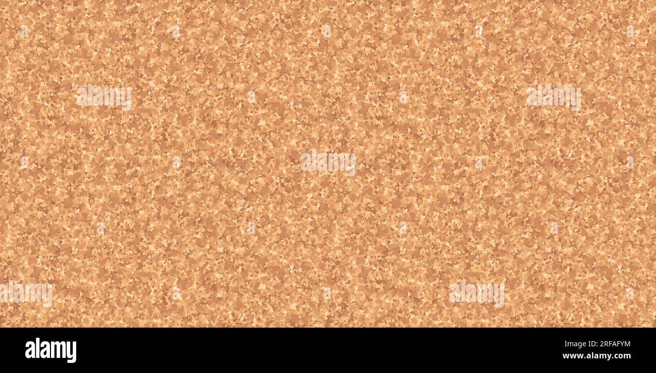 Corkboard seamless notice board with grainy texture. Pattern for ...