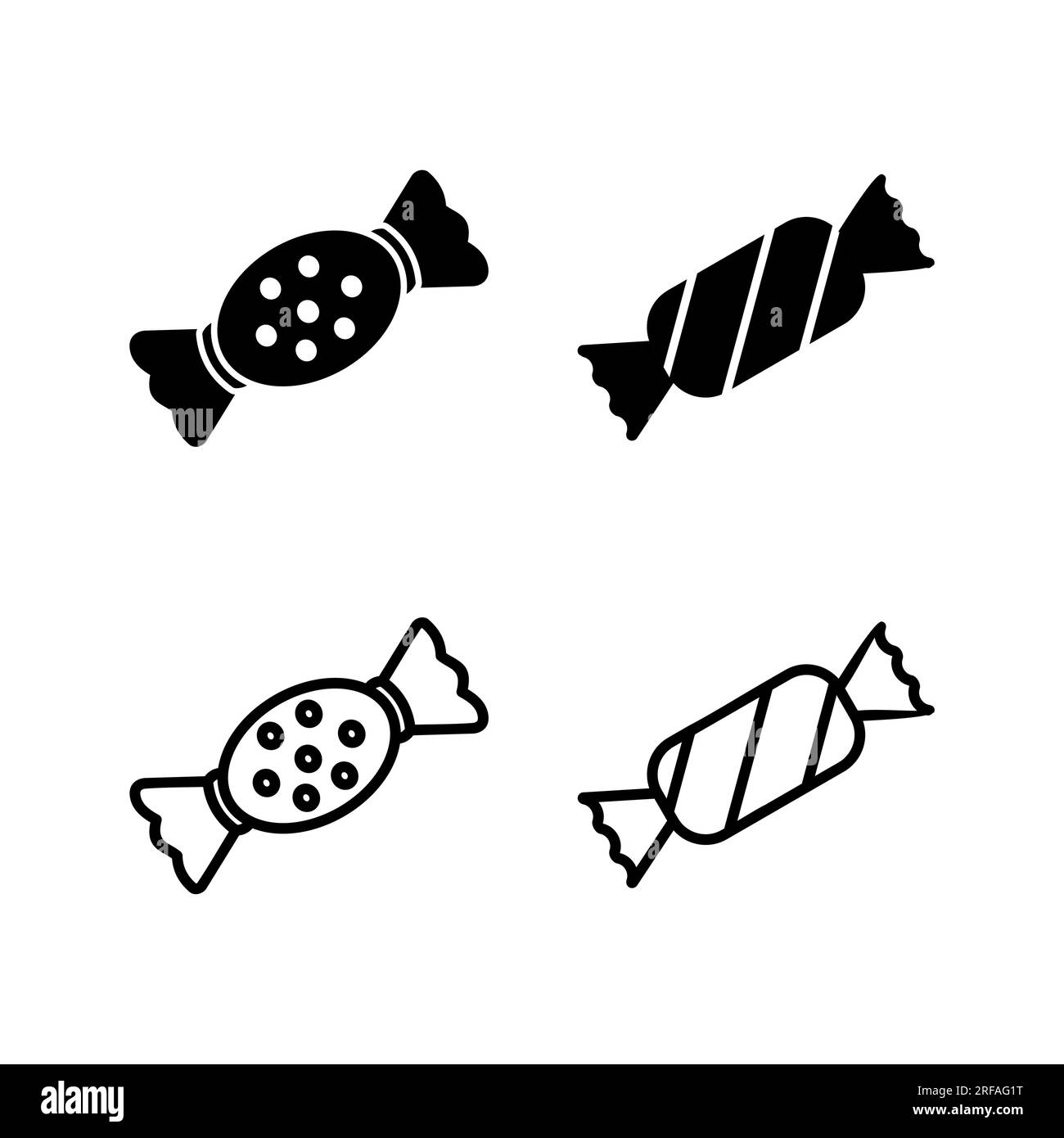 Candy icon vector. candy vector icon Stock Vector Image & Art - Alamy