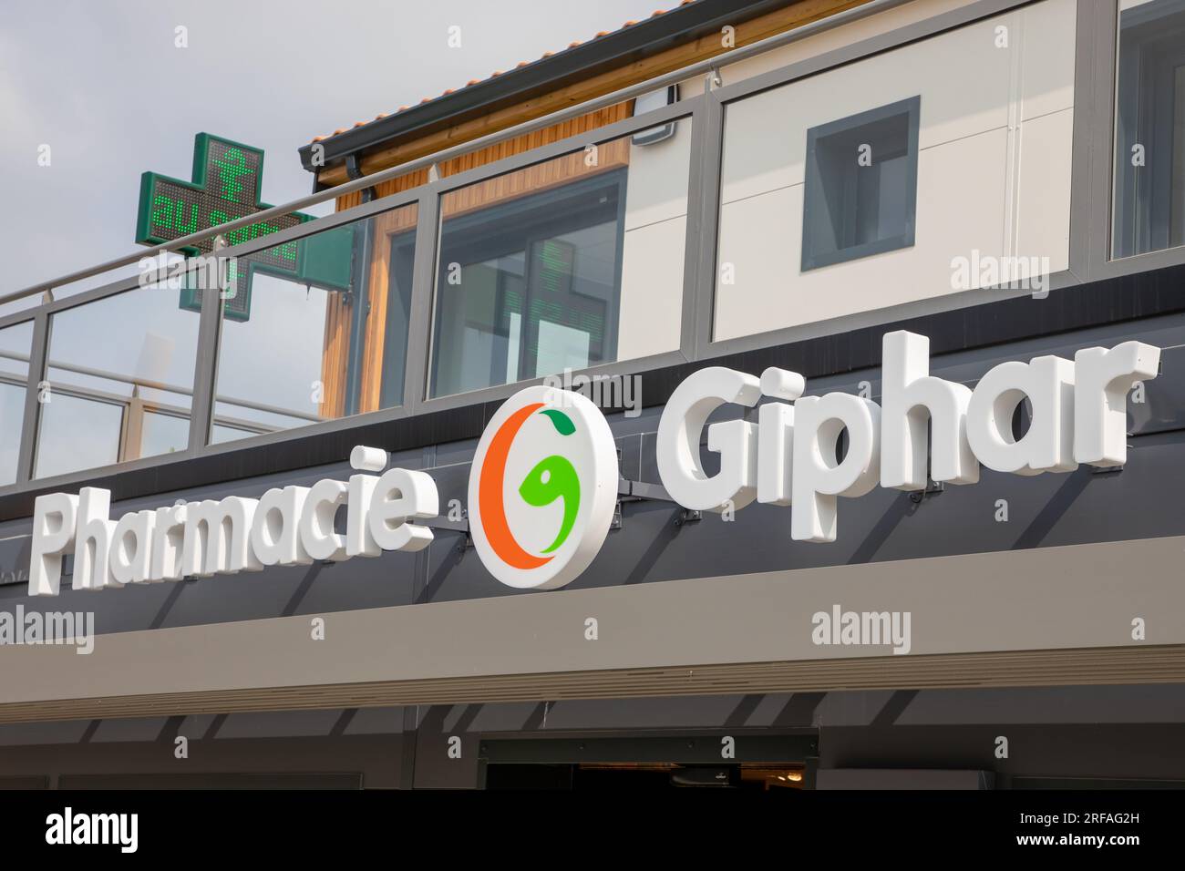 Logo pharmacie france hi-res stock photography and images - Alamy