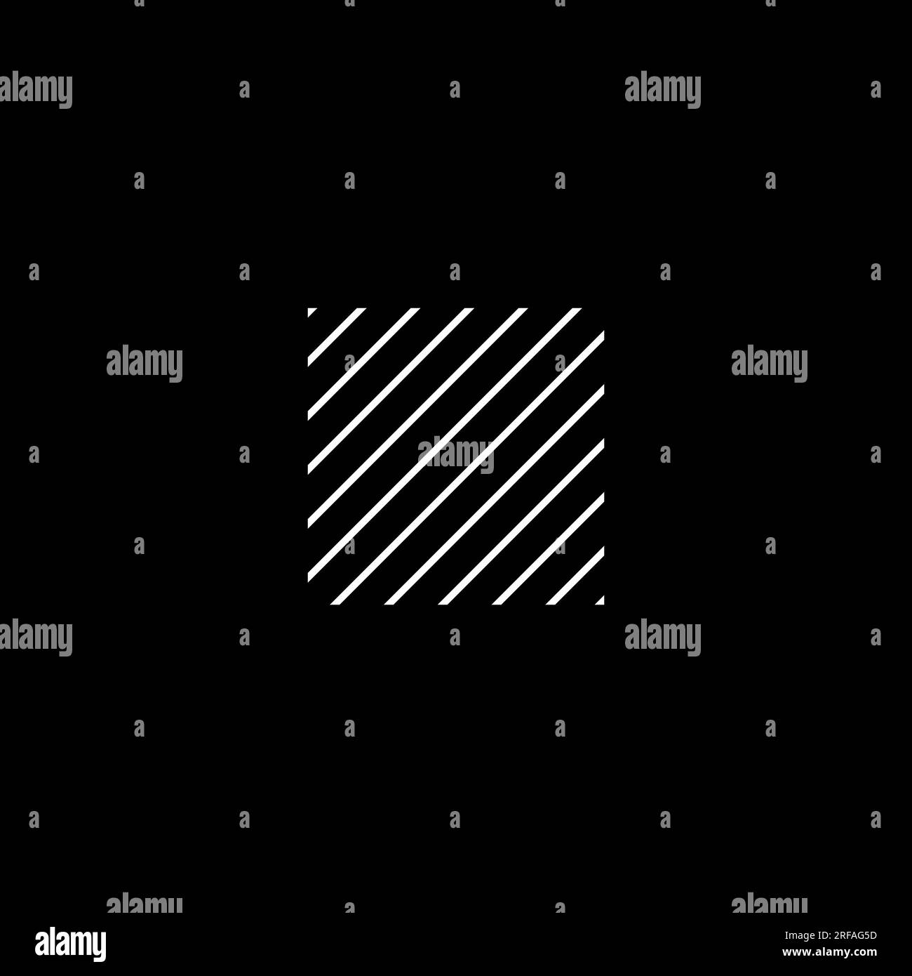 Cyberpunk style square linear shape Stock Vector Image & Art - Alamy