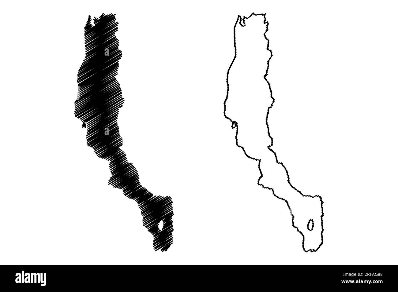 Mappa Del Lago Turkana Lago Turkana Kenya Vacanze