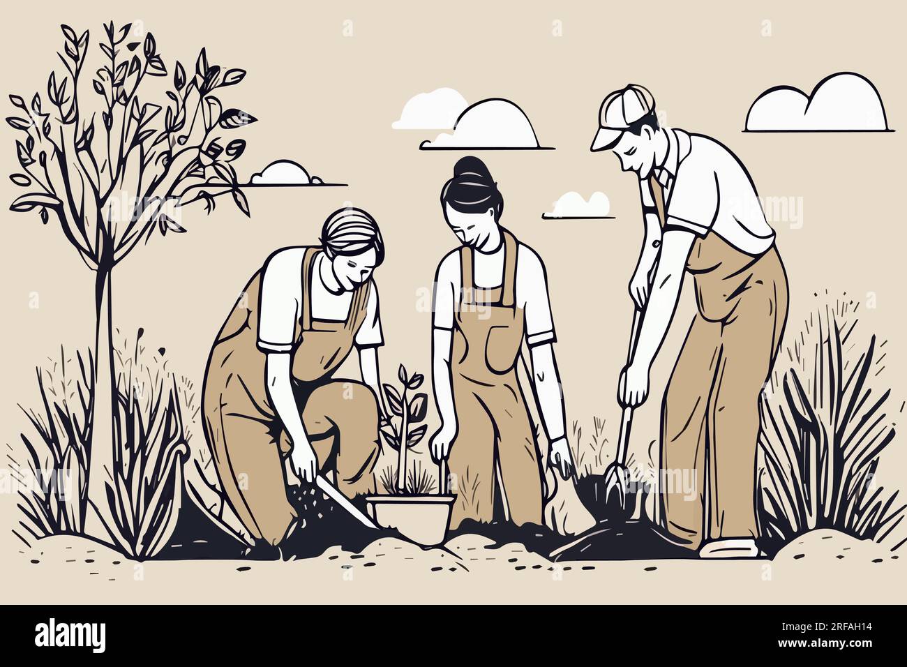 Two people adults only Stock Vector Images - Alamy