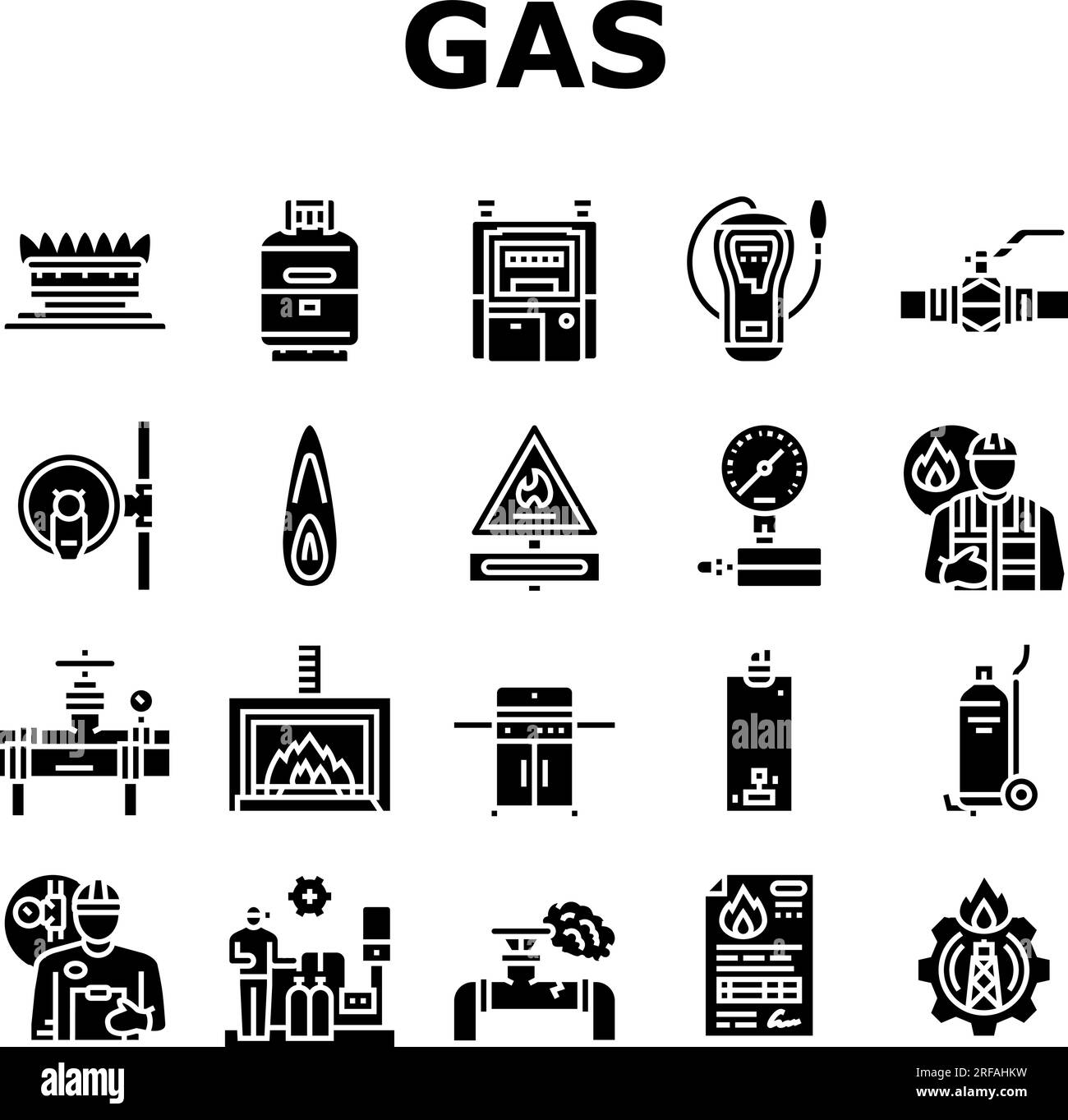 Gasoline heater Stock Vector Images - Alamy