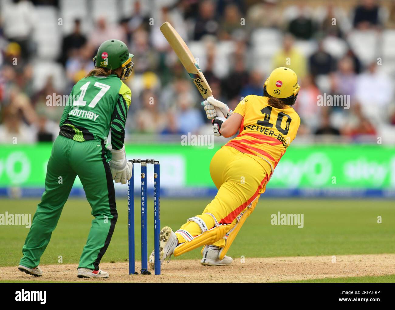 01 August 2023 - Trent Bridge Cricket Ground, Nottingham. Event: The 100 Double Header (Mens and ...