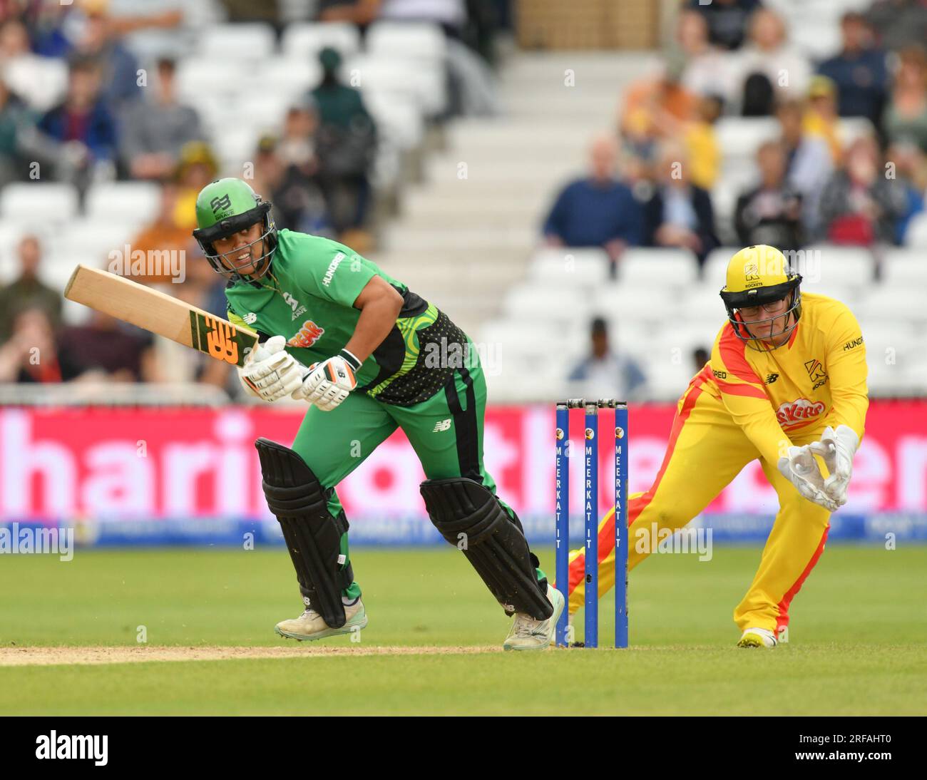 01 August 2023 - Trent Bridge Cricket Ground, Nottingham. Event: The 100 Double Header (Mens and ...
