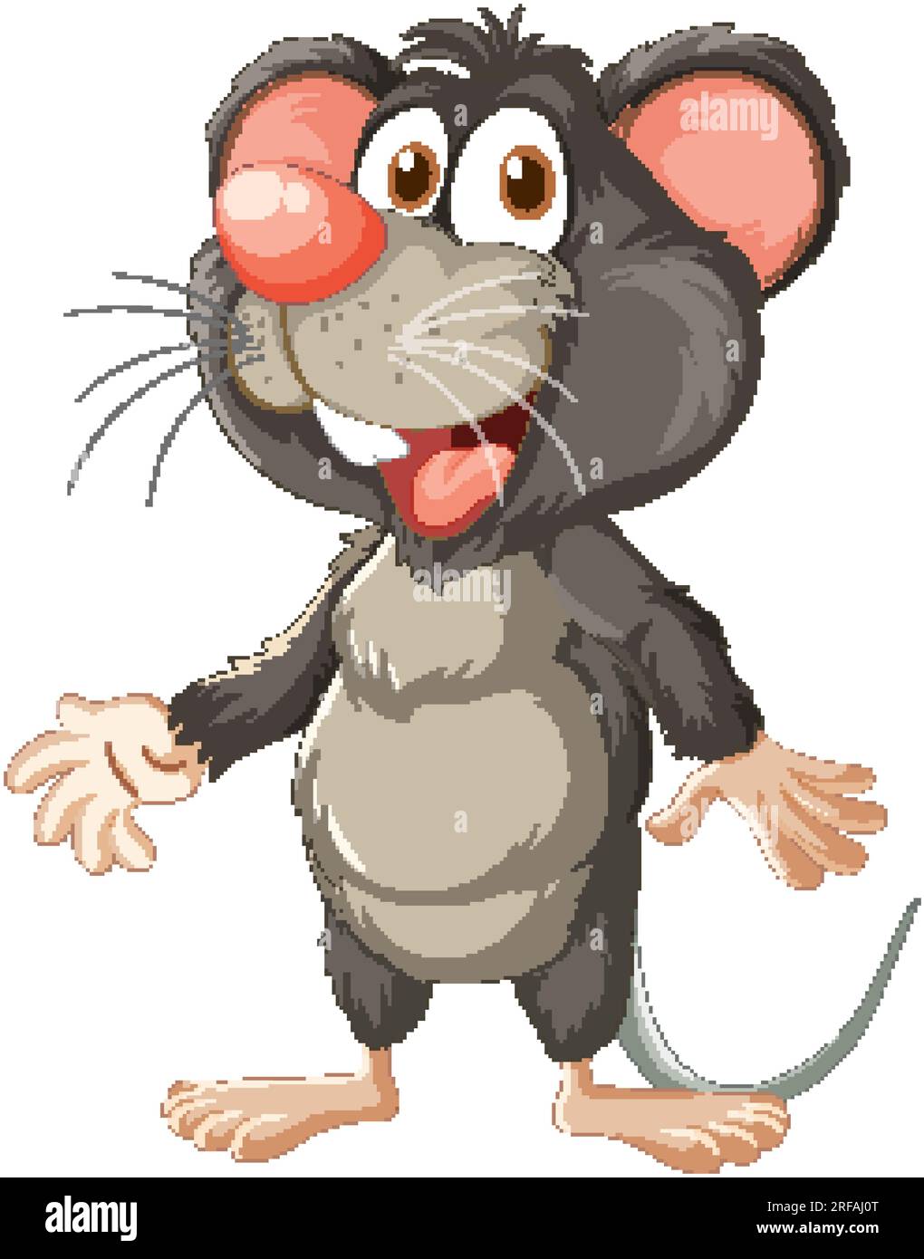 Playful mouse clipart Stock Vector Images - Alamy