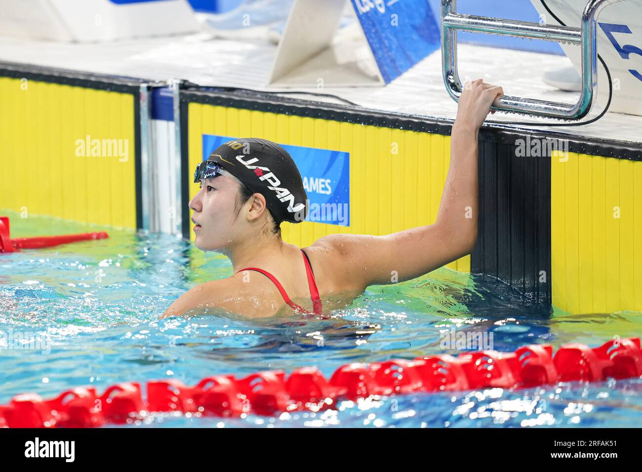 Dong'an Lake Sports Park Aquatics Centre, Chengdu, China. 2nd Aug, 2023. Haruna Ogata (JPN ...