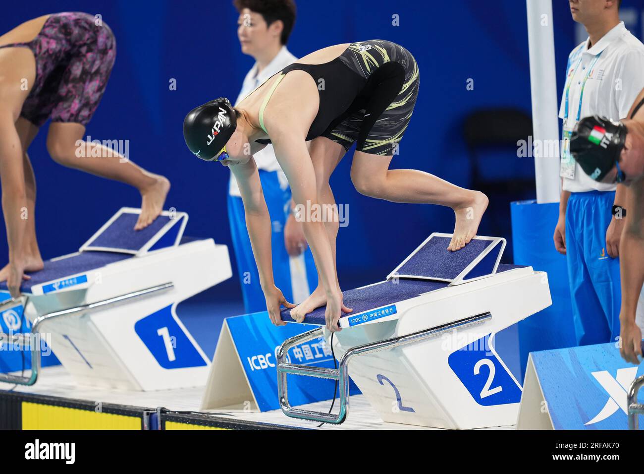 Dong'an Lake Sports Park Aquatics Centre, Chengdu, China. 2nd Aug, 2023 ...