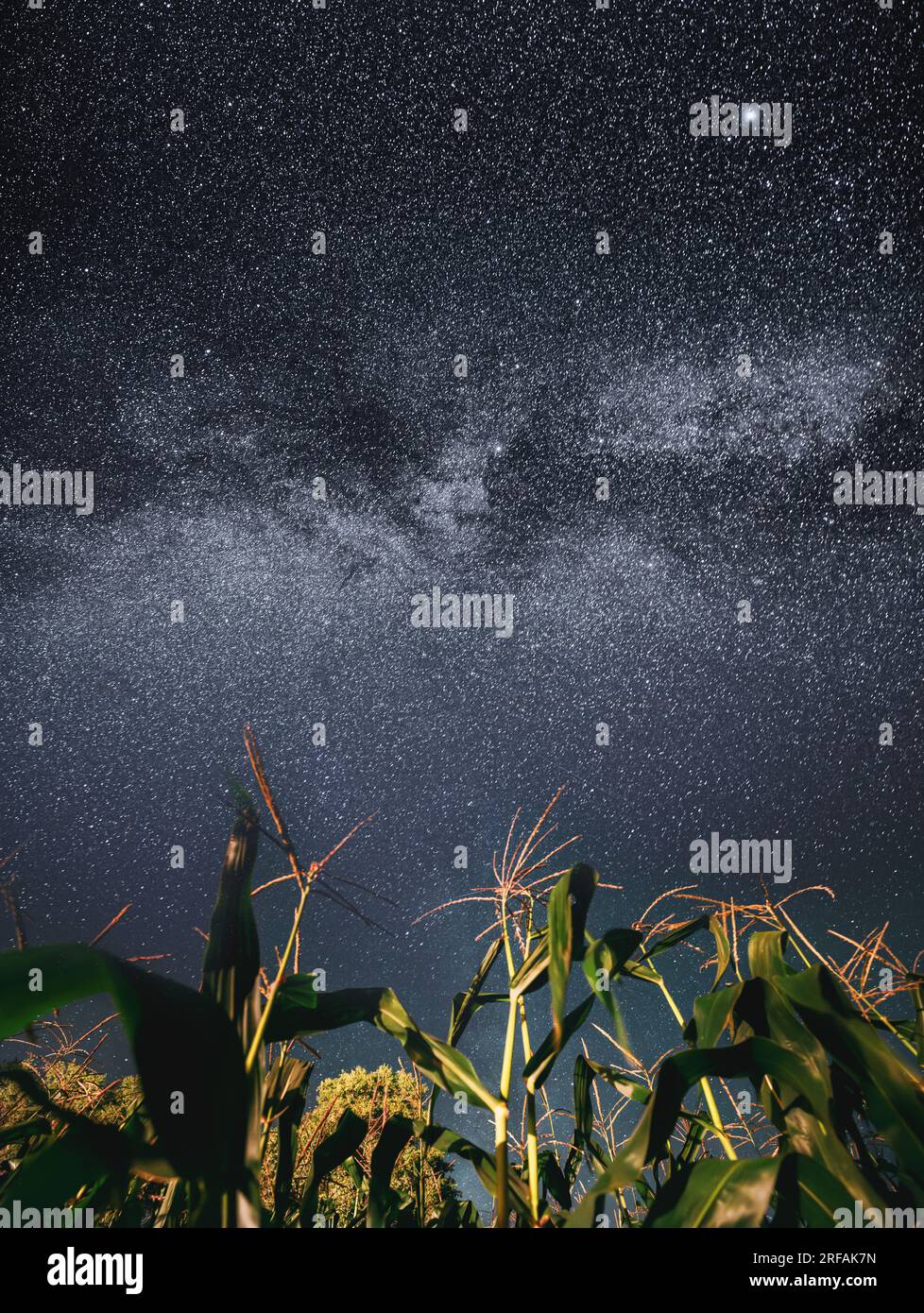 Meteor green trail hi-res stock photography and images - Alamy