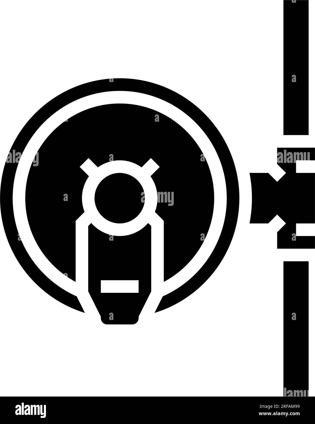 Gas regulator station Stock Vector Images - Alamy