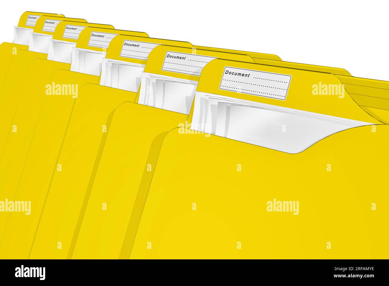 File folders documents hi-res stock photography and images - Alamy