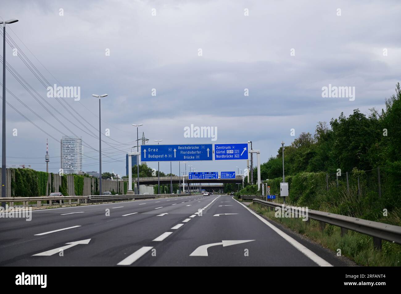 A22 motorway hi-res stock photography and images - Alamy