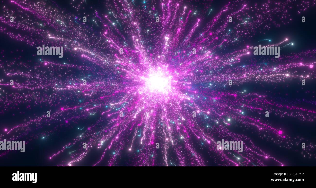 Particles beams hi-res stock photography and images - Alamy