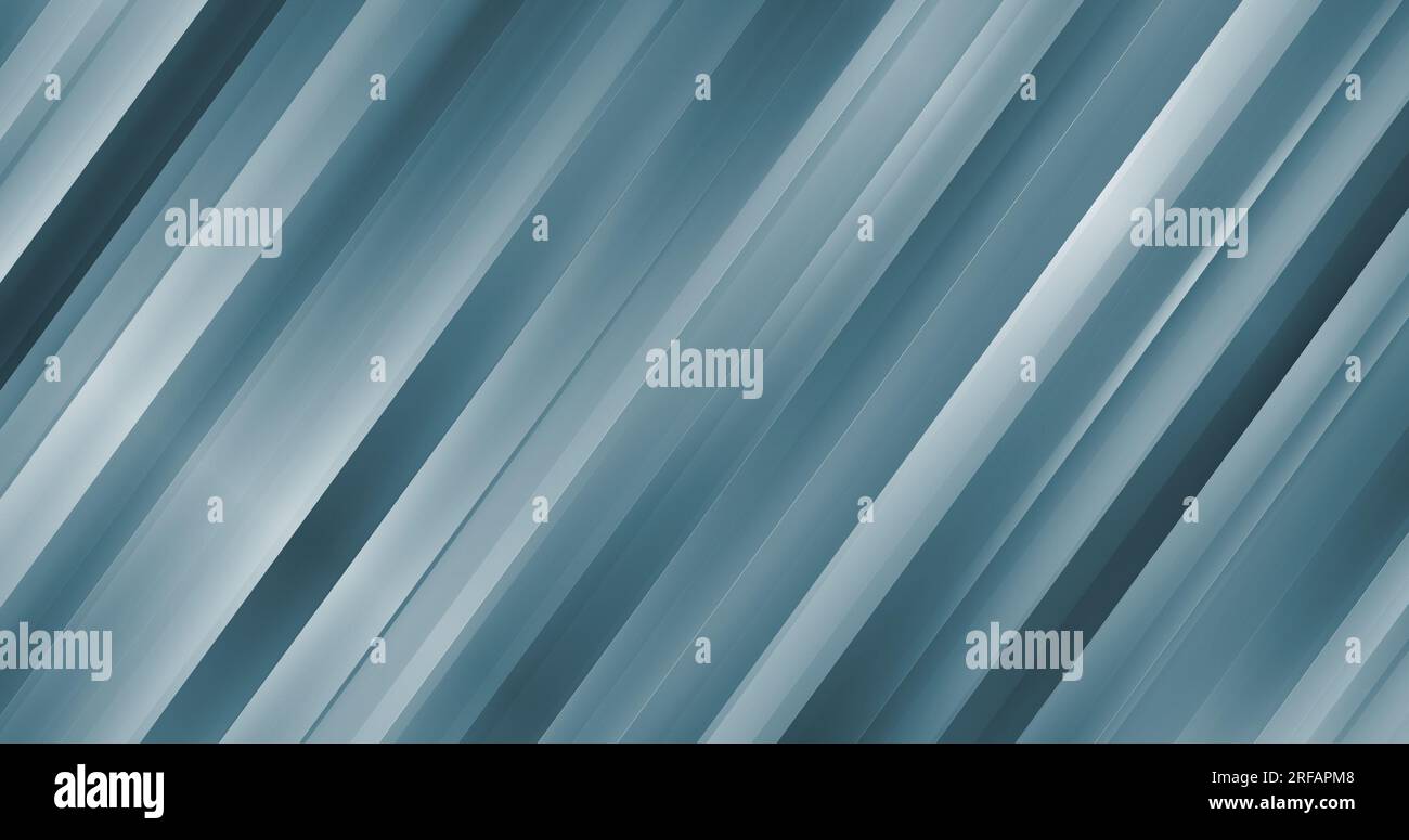Abstract background of diagonal metal aluminum profiles, iridescent ...