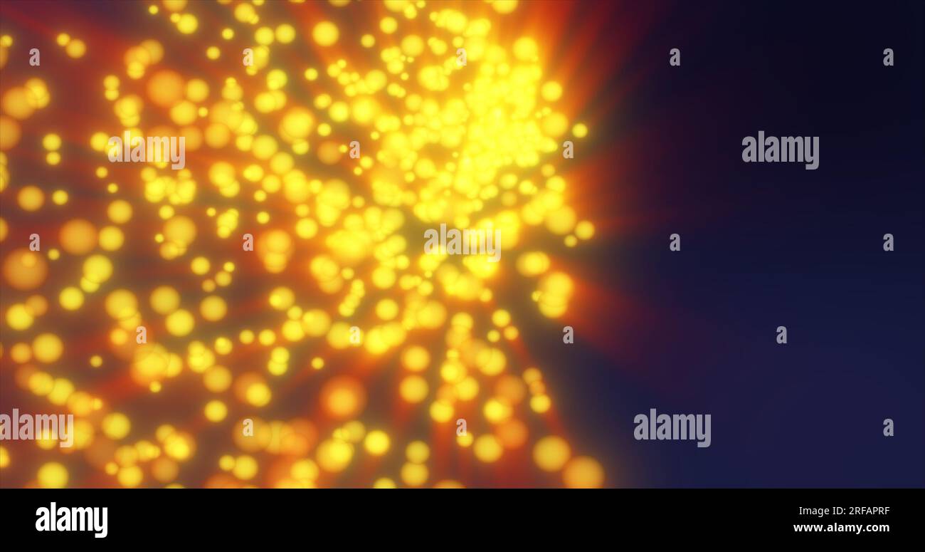 Flying star particles sparkling light hi-res stock photography and ...