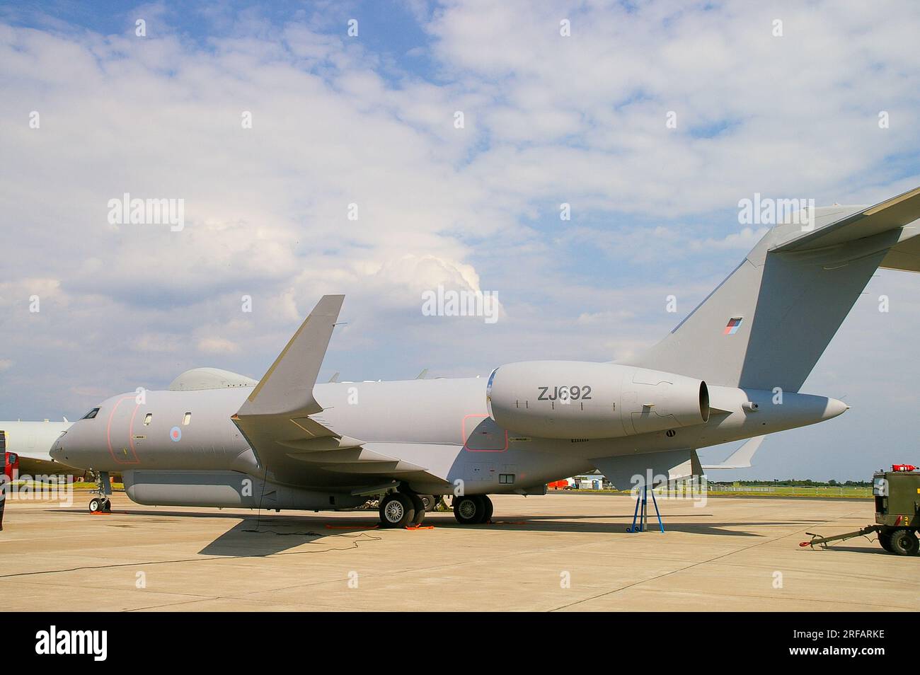 RAF Sentinel R1 ZJ692, airborne battlefield and ground surveillance ...