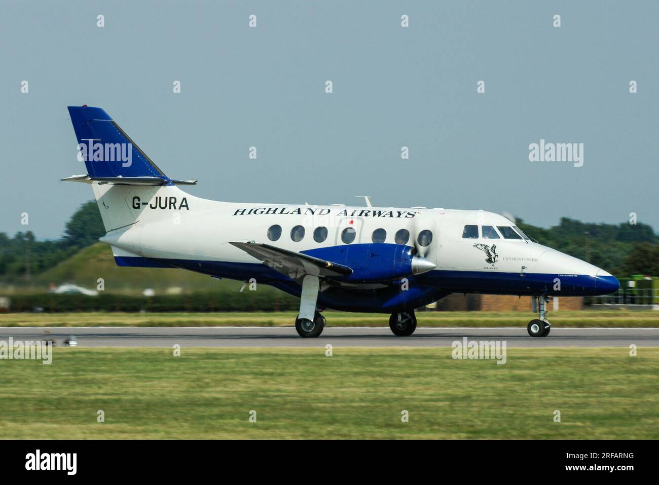 British Aerospace BAe-3112 Jetstream 31 plane G-JURA of Highland ...