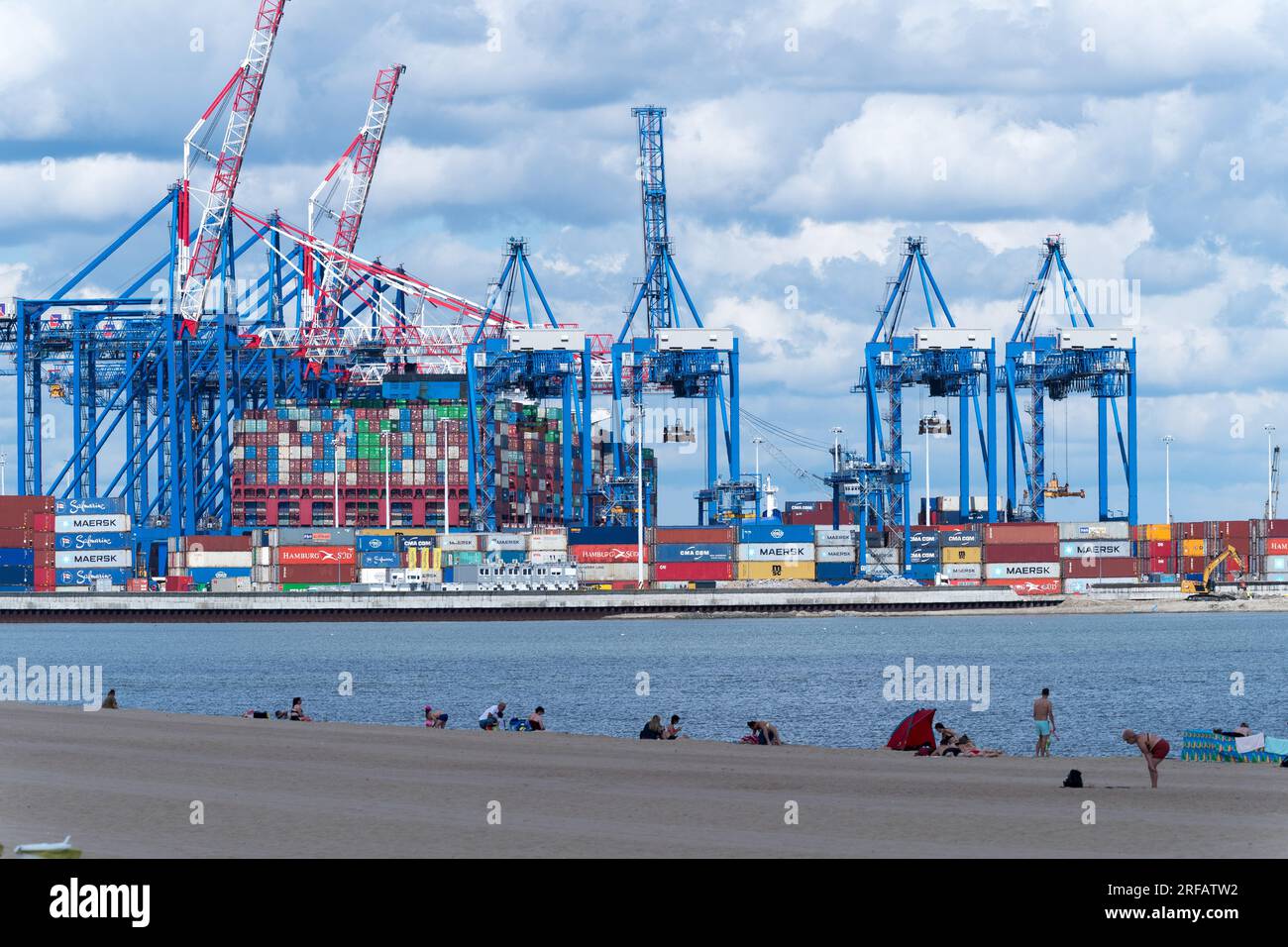 Baltic Hub, former Deepwater Container Terminal DCT, in Gdansk, Poland ...