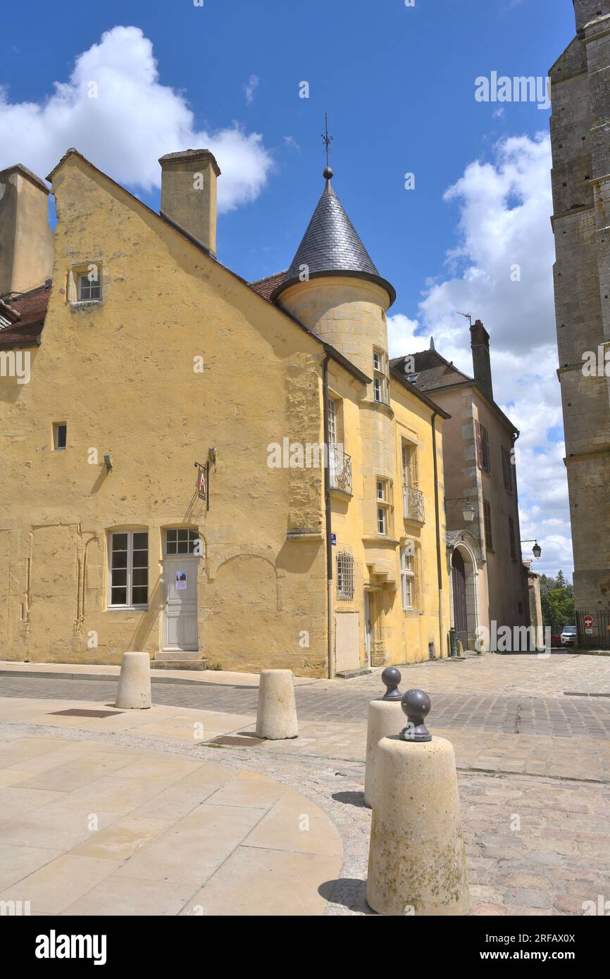 The medieval town of Avallon, FR Stock Photo - Alamy