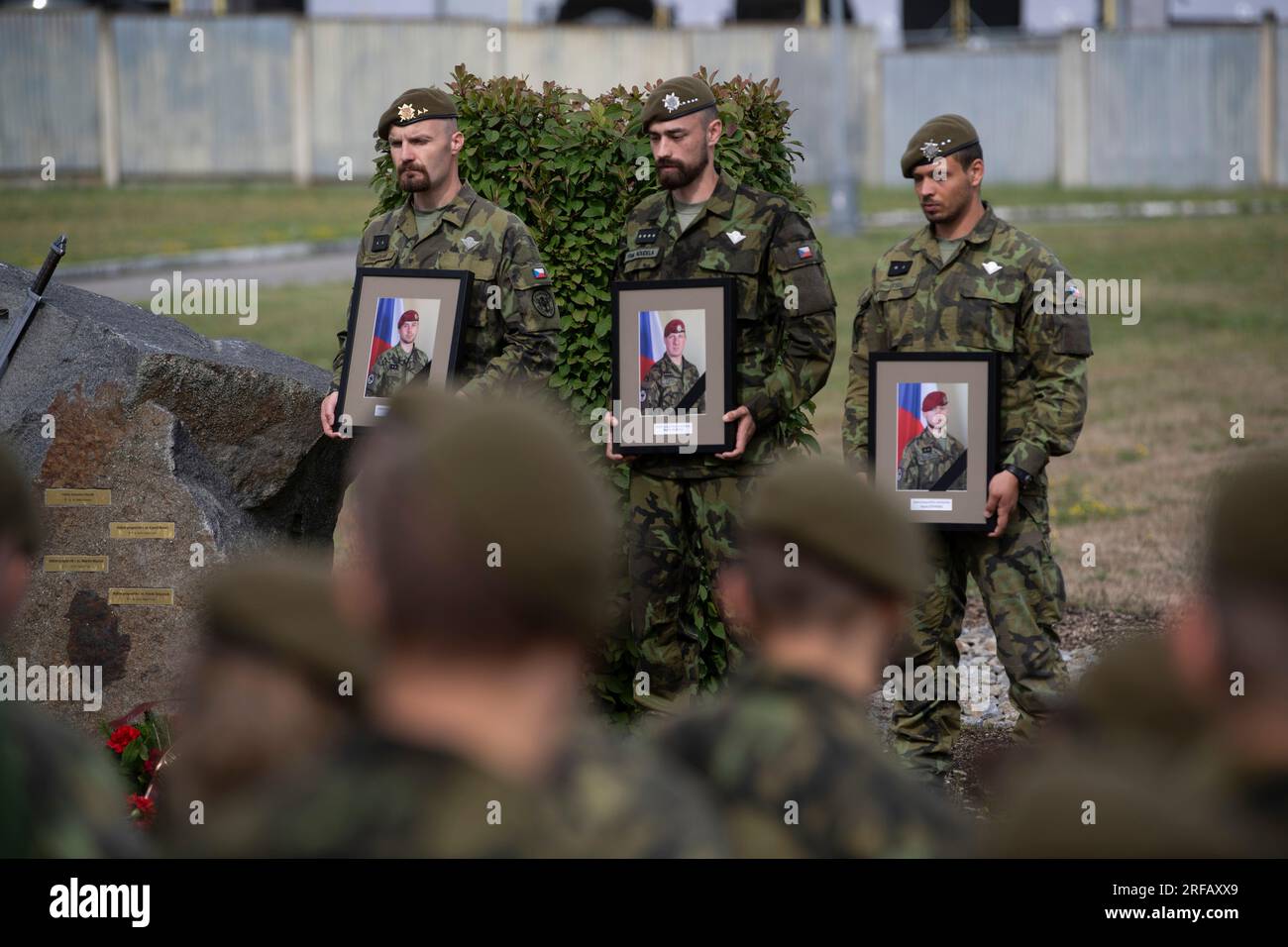 Tabor, Czech Republic. 02nd Aug, 2023. Commemorative act to mark fifth ...