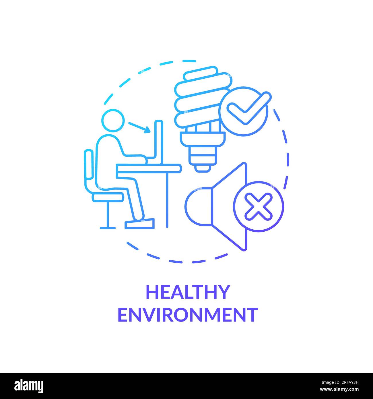 Productive environment Stock Vector Images - Alamy