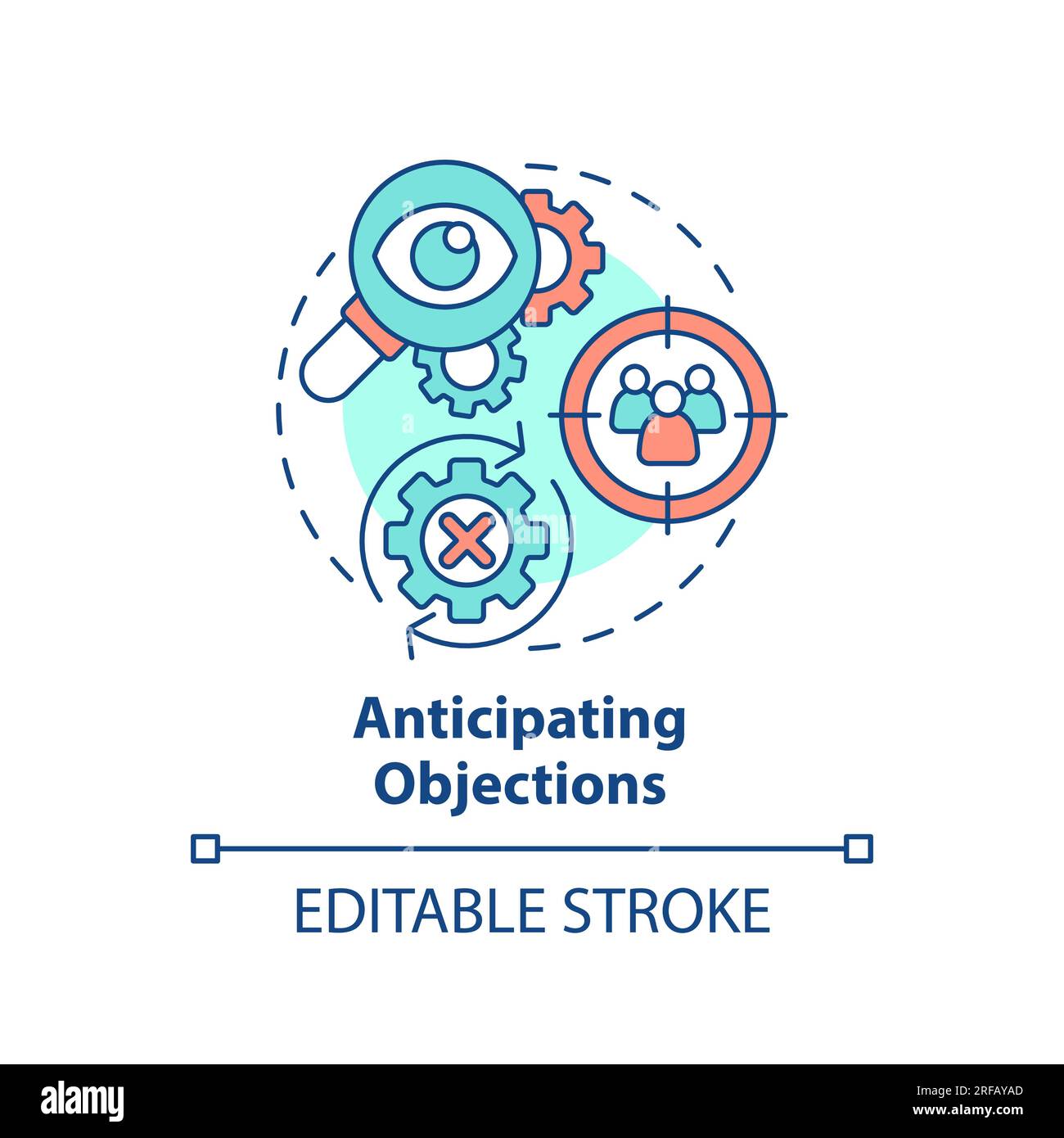 Objection handling Cut Out Stock Images & Pictures - Alamy