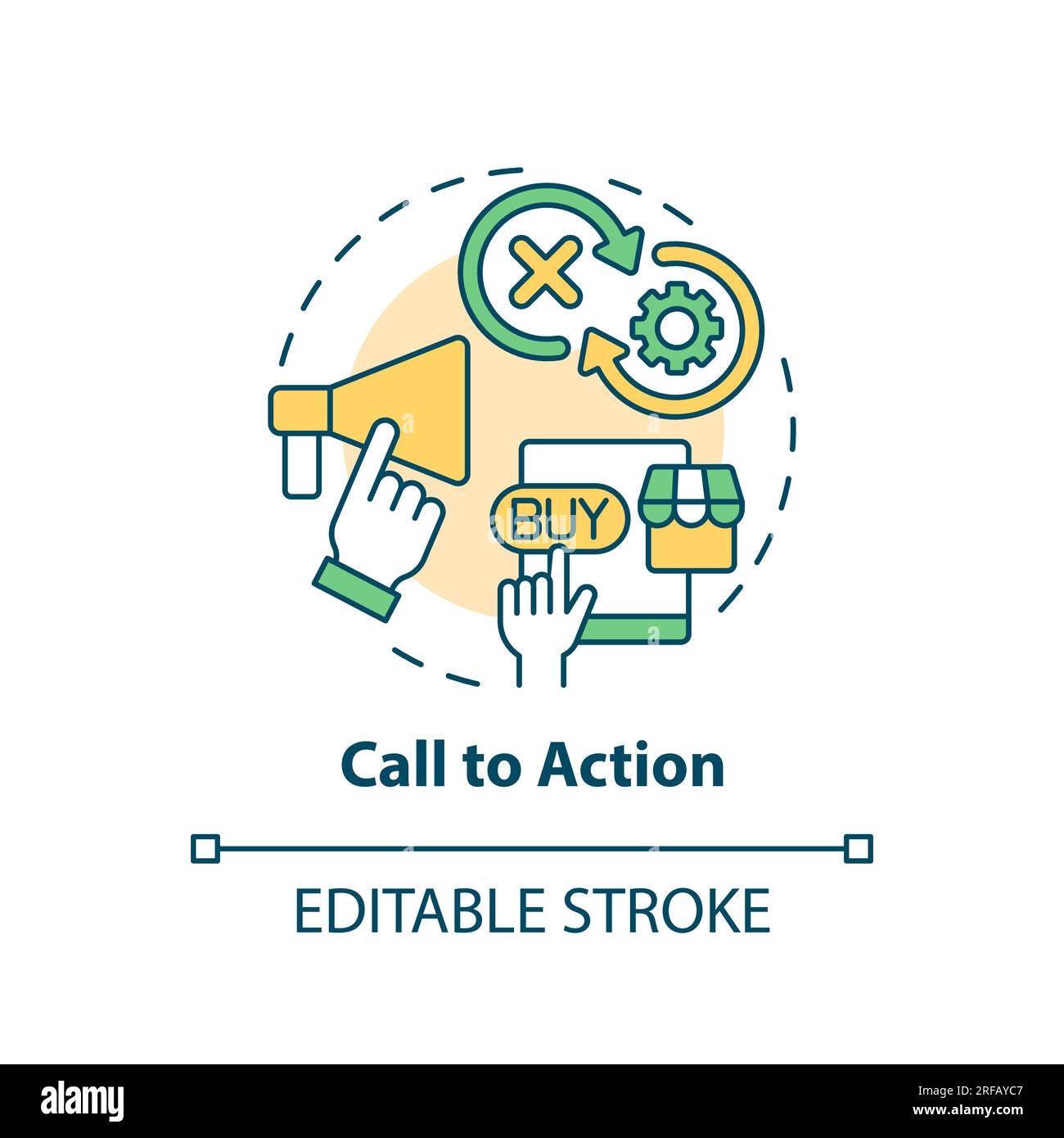 Persuasive selling Stock Vector Images - Alamy