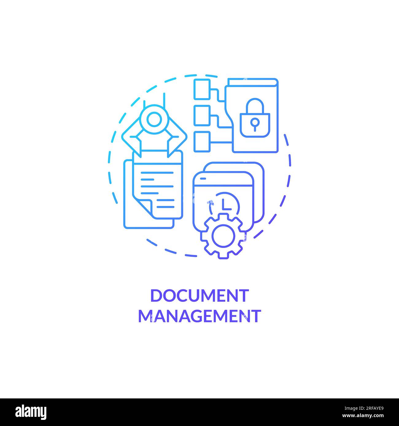Capturing data Stock Vector Images - Alamy