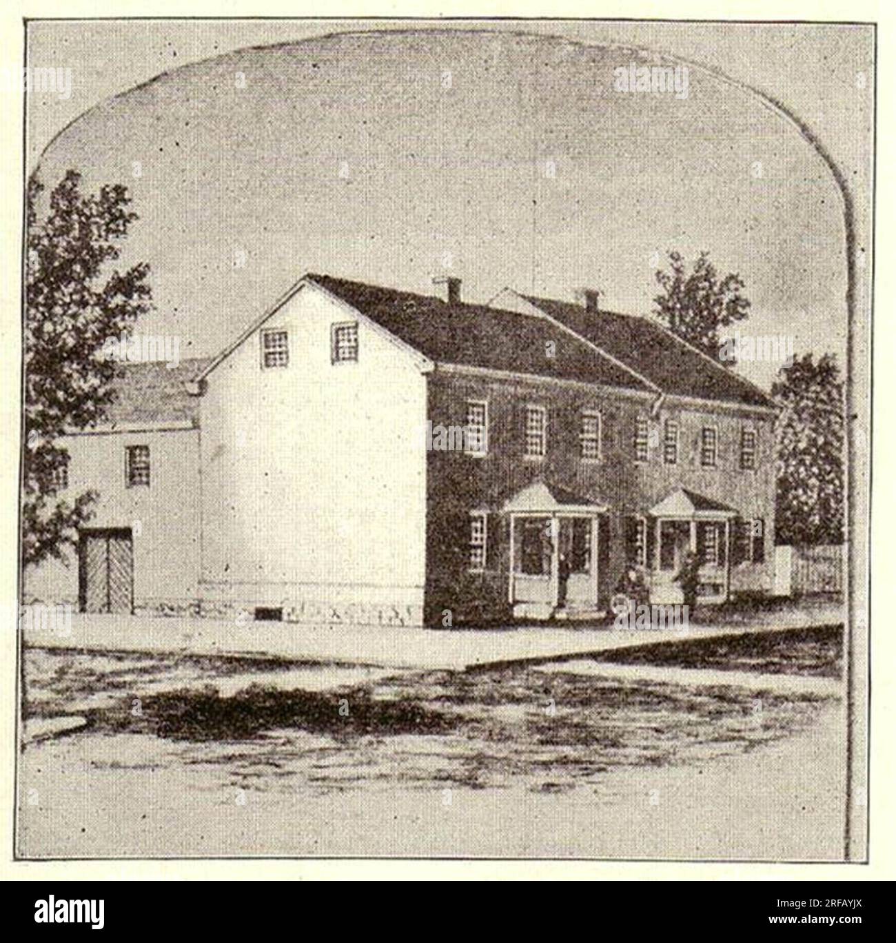 House of abraham hunt hi-res stock photography and images - Alamy