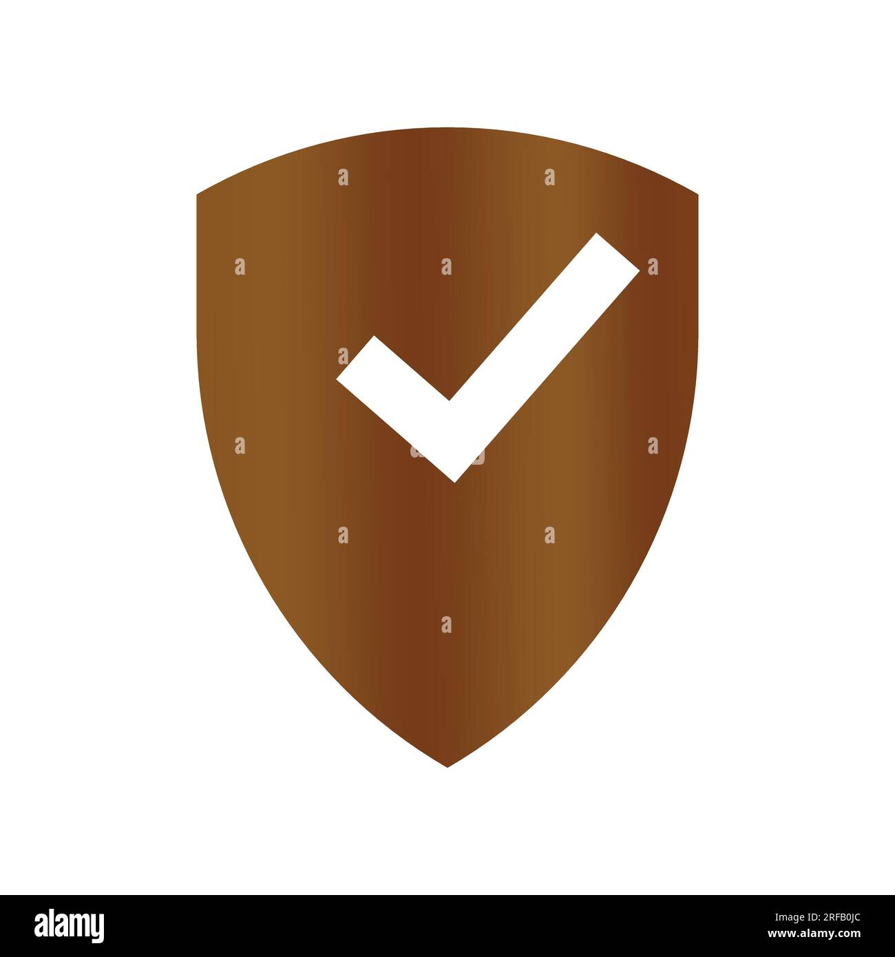 Shield With Check Mark Icon Security Protection Privacy Concept