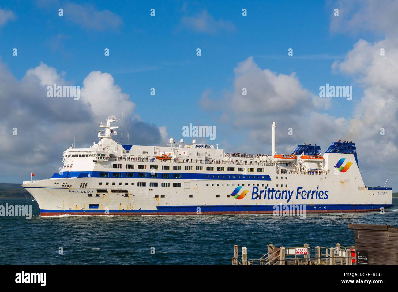 Brittany ferries barfleur hi-res stock photography and images - Alamy