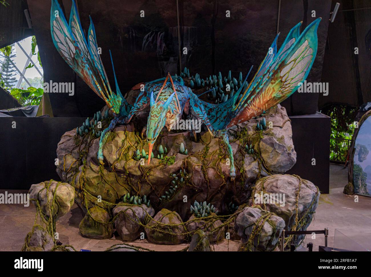 Avatar The Experience at Gardens By The Bay inside the Cloud Forest ...