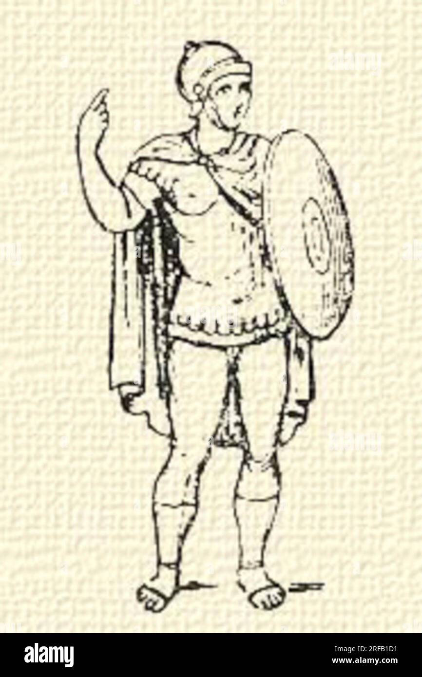 Military badge in ancient times Stock Photo - Alamy