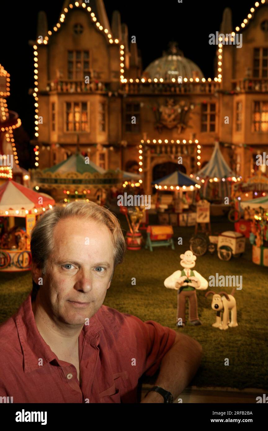 Portrait of Nick Park, creator of animated characters "Wallace and ...