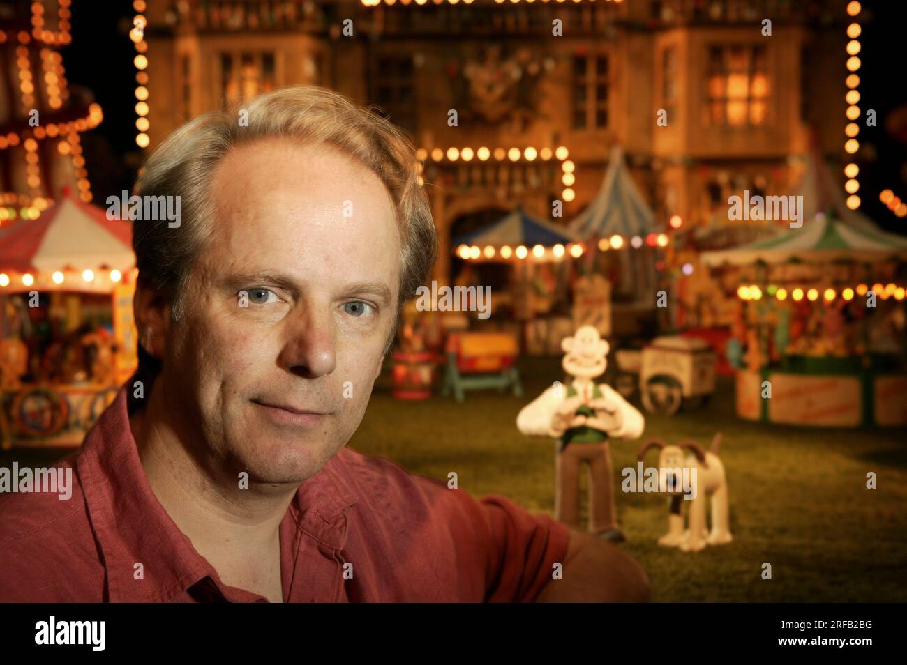 Portrait of Nick Park, creator of animated characters "Wallace and ...