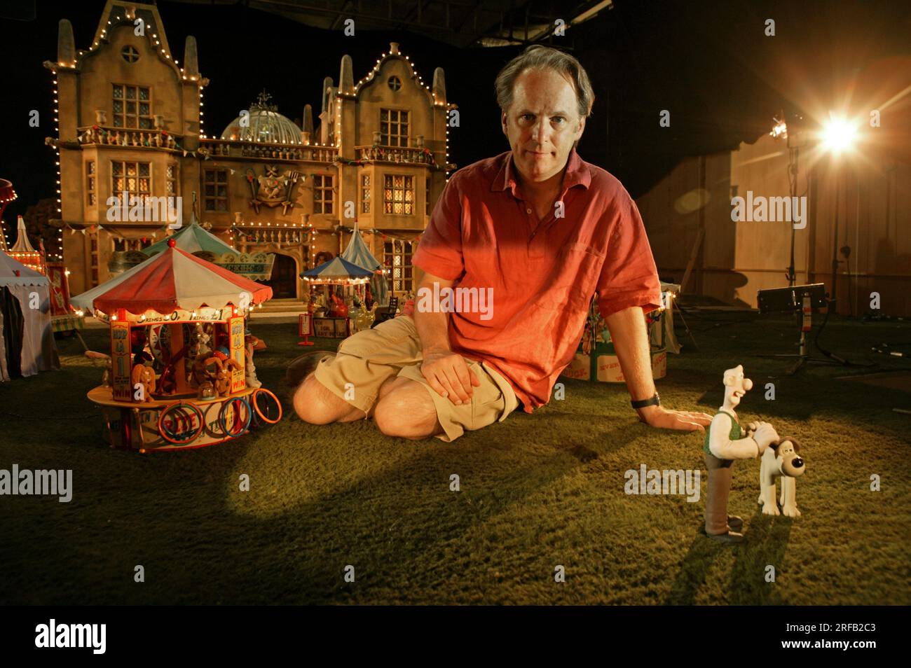 Portrait of Nick Park, creator of animated characters "Wallace and ...