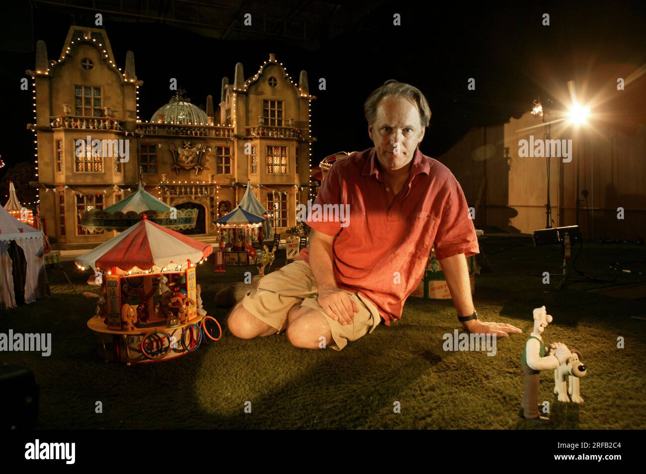 Portrait of Nick Park, creator of animated characters "Wallace and ...