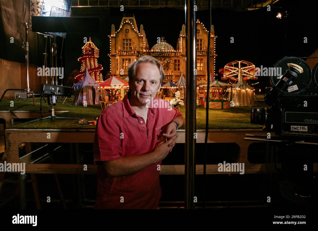 Portrait of Nick Park, creator of animated characters "Wallace and ...