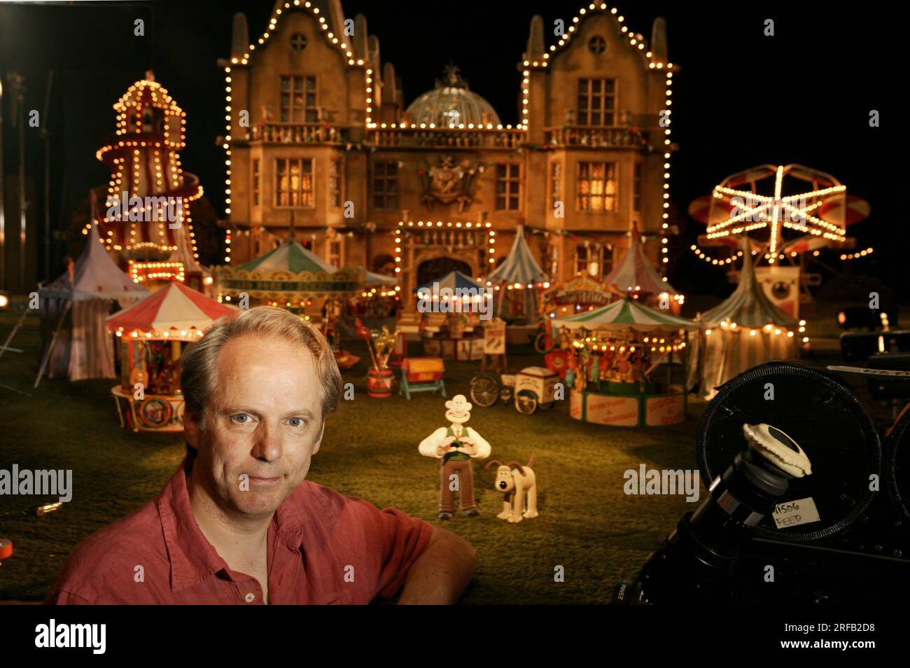 Portrait of Nick Park, creator of animated characters "Wallace and ...