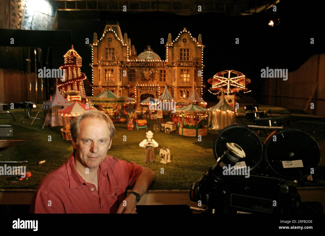 Portrait of Nick Park, creator of animated characters "Wallace and ...