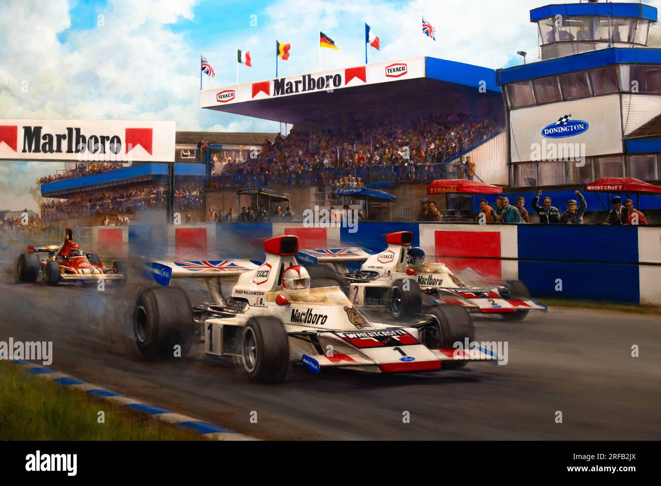 Racing driver tribute hi-res stock photography and images - Alamy