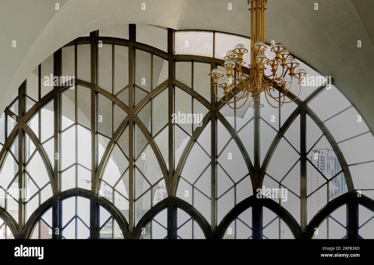 Bangkok, Thailand - Jul 28, 2023 - Chandelier (Chanderia) is hung on ...