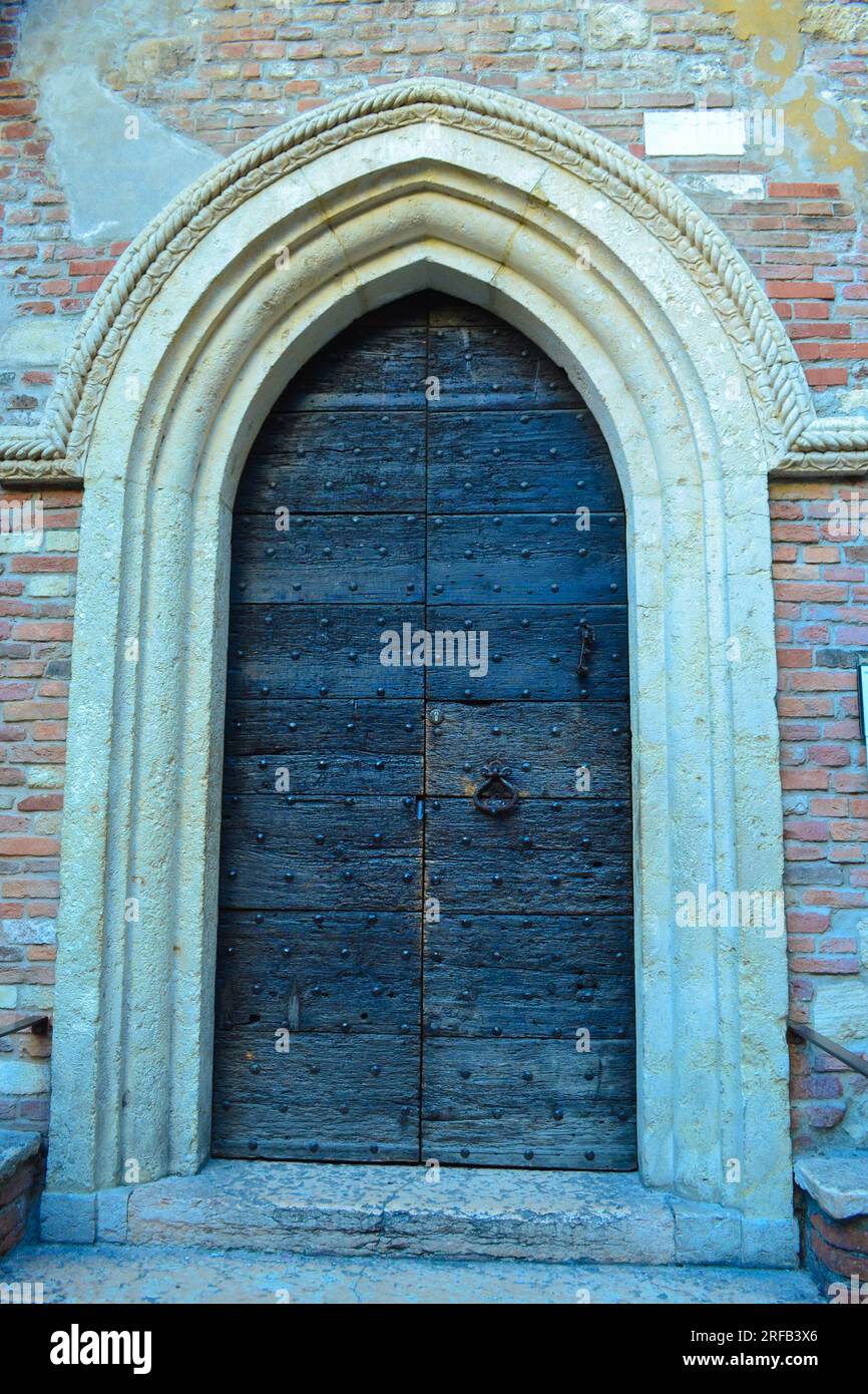 View of facade and door of the Juliet s house from Romeo and Juliet by ...
