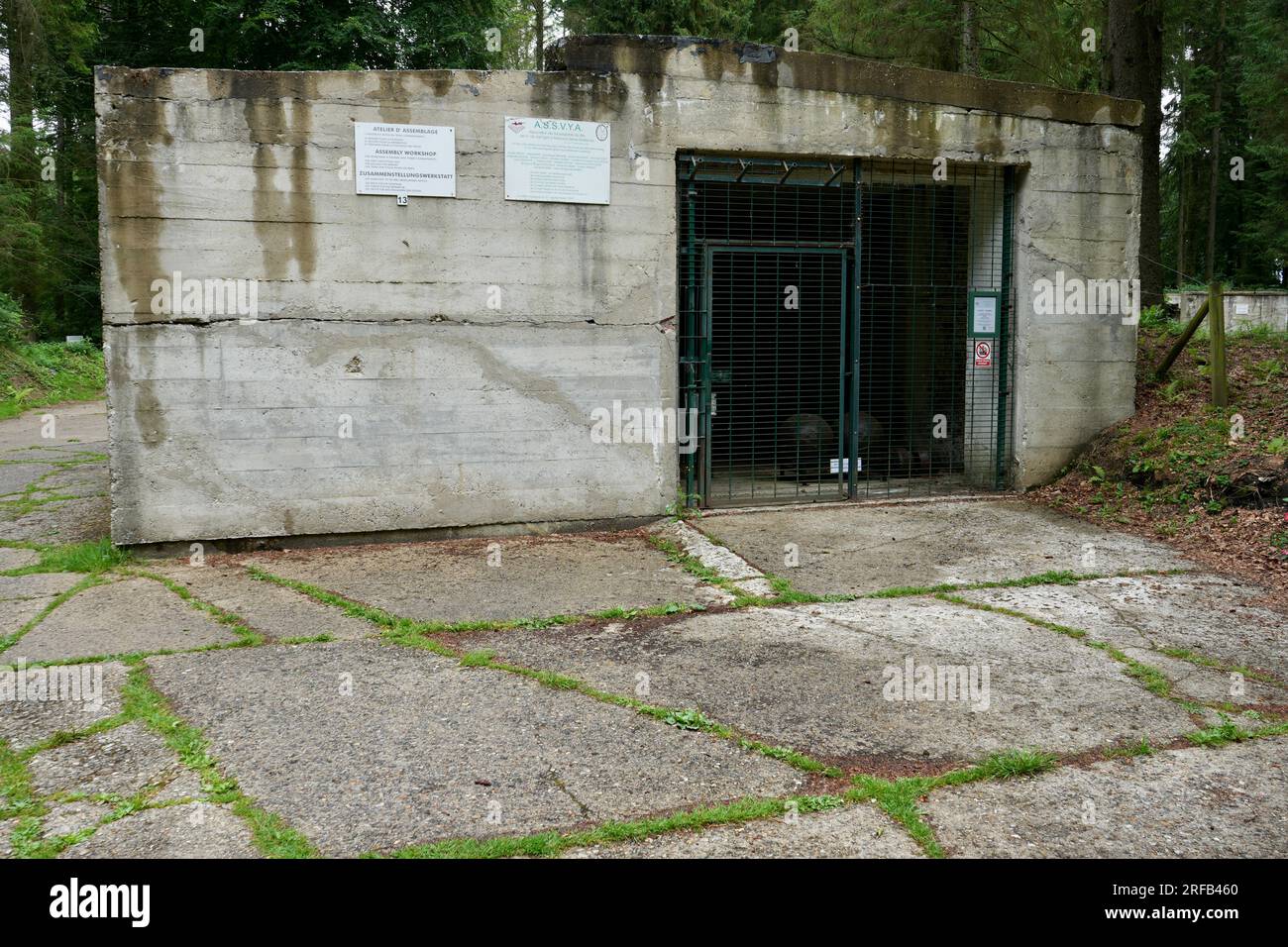 WW2 German Concrete Structures at The V1 launch site Val Ygot d ...