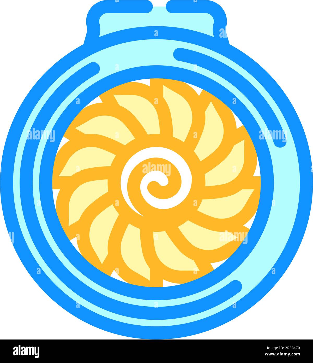 jet engine aeronautical engineer color icon vector illustration Stock ...