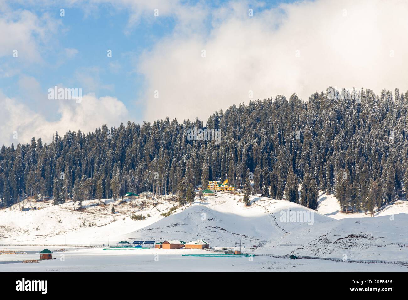 Captivating Beauty of Gulmarg Stock Photo - Alamy
