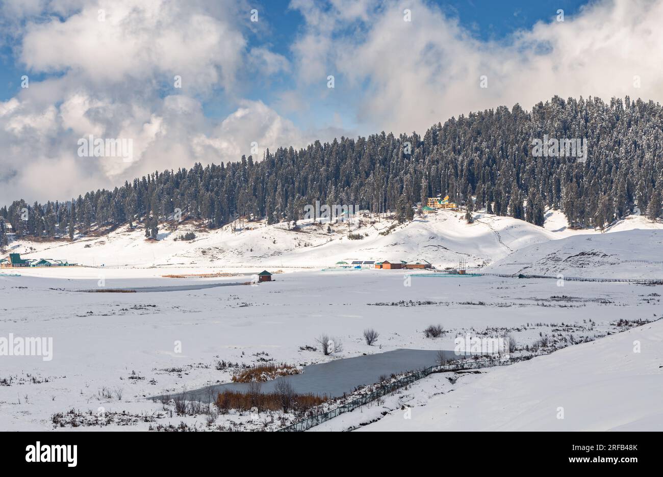 Gulmarg: A Winter Wonderland Stock Photo - Alamy