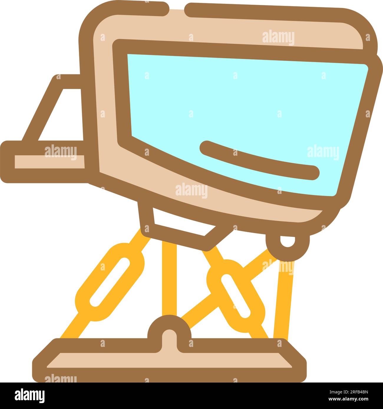 Control tower simulator Stock Vector Images - Alamy