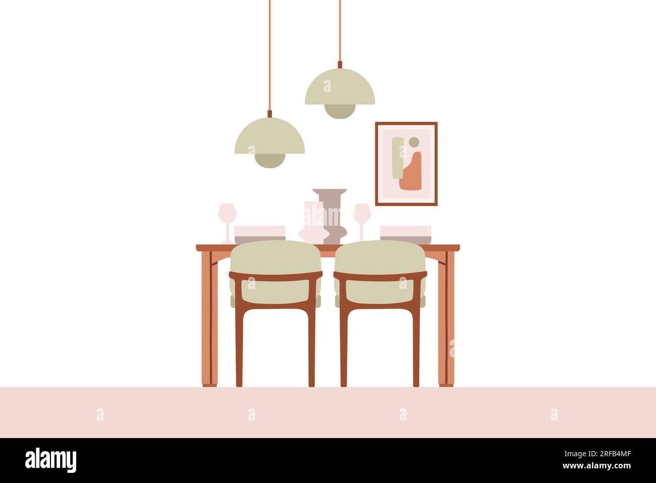 Cartoon Dining Room Table