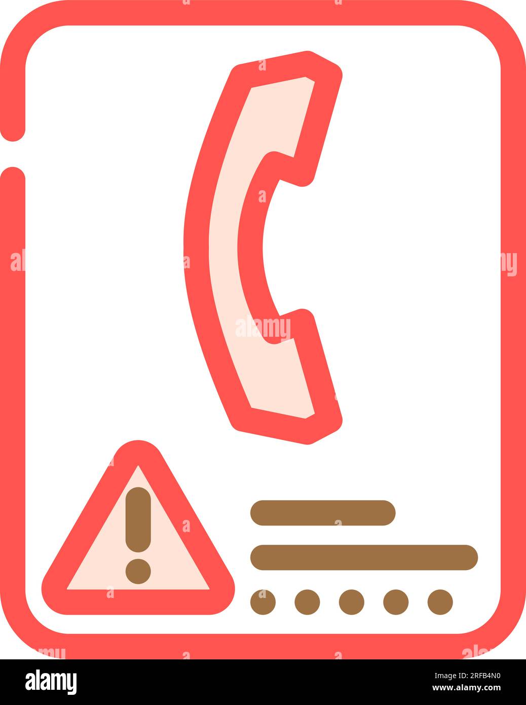 Emergency phone point Stock Vector Images - Alamy